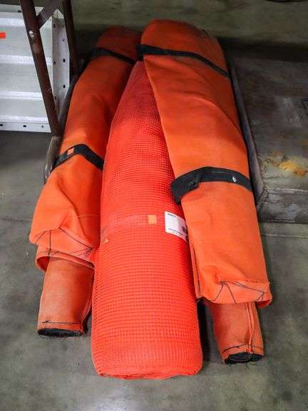 (2) Dandy Curb Bags and Roll of Safety Netting - Roller Auctions