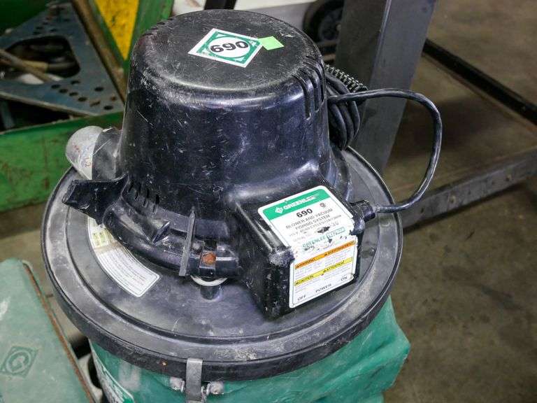 GreenLee Blower and Vacuum Fishing System, with Attachments - Roller ...