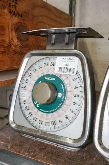 (2) Taylor Scales, 32oz and 25lb - Roller Auctions
