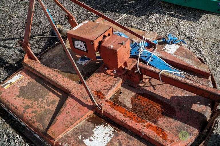 Rhino Twister TW60 3-Pt PTO-Driven 60in Deck Mower - Roller Auction