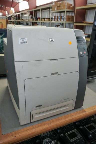 HP Color Laserjet CP4005N Printer - Roller Auctions