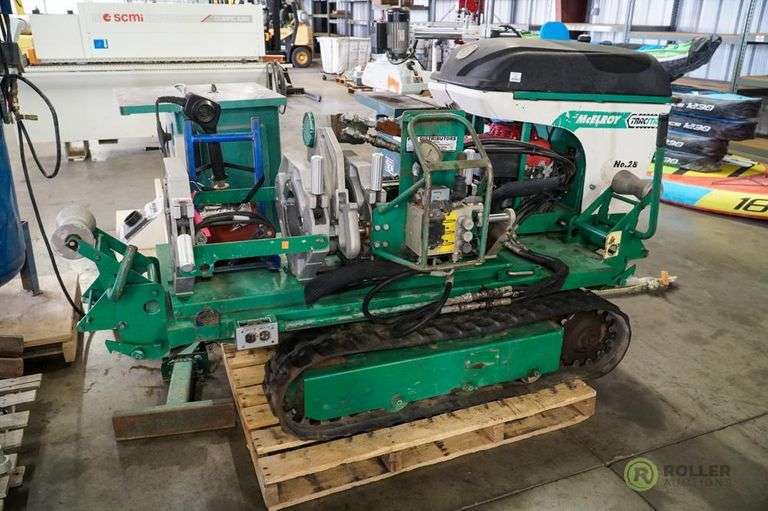 McElroy Tracstar No.28 Walk-beside Fusion Machine & Honda GXV340 Gas ...