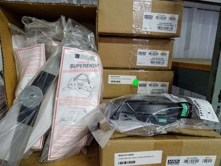 Hard Hats, Goggle Retaining Rings, Chin Protectors, and Swing Straps ...