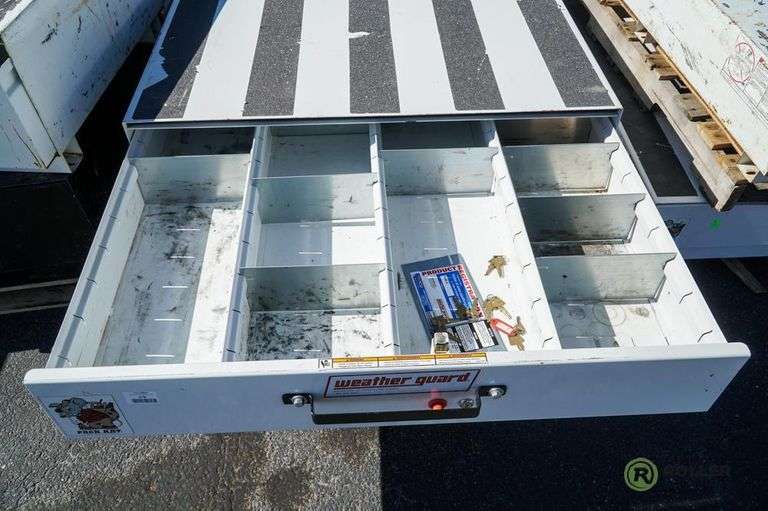 (2) Weather Guard Pack Rat Truck Storage Boxes - Roller Auctions