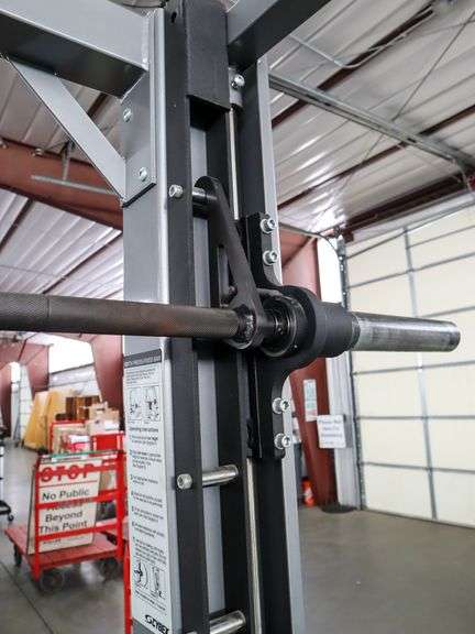 Cybex Smith Press-Fixed Bar Rack - Roller Auctions