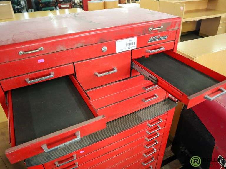 Mac Tools 18-Drawer Tool Chest on Casters - Roller Auctions
