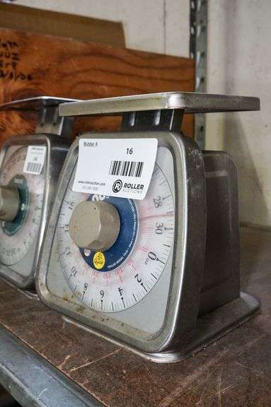(2) Taylor Scales, 32oz and 25lb - Roller Auctions