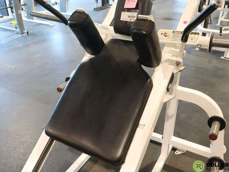 Flex Fitness Hack Squat Plate Loaded Machine - Roller Auctions