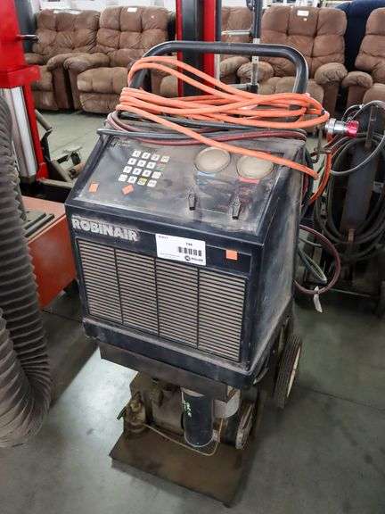 Robinair 34700 R134A Recovery/ Recycling Station - Roller Auctions