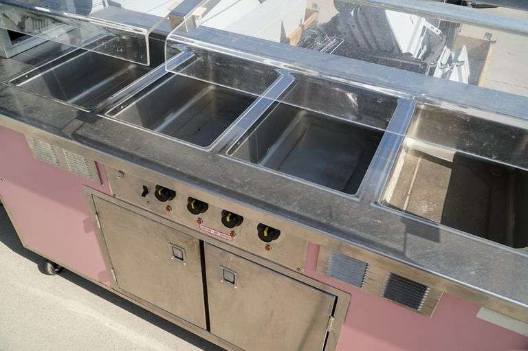 Delfield KH-4-NU 4-Bay Steam Table - Roller Auction