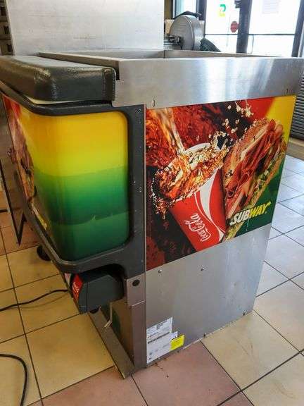 Cornelius ED250-BC2 8 Head Beverage Dispenser With Syrup Rack - Roller ...