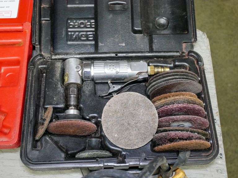MAC Cut Off Tool, (2) Ingersoll Rand Pneumatic Dual Action Sanders ...