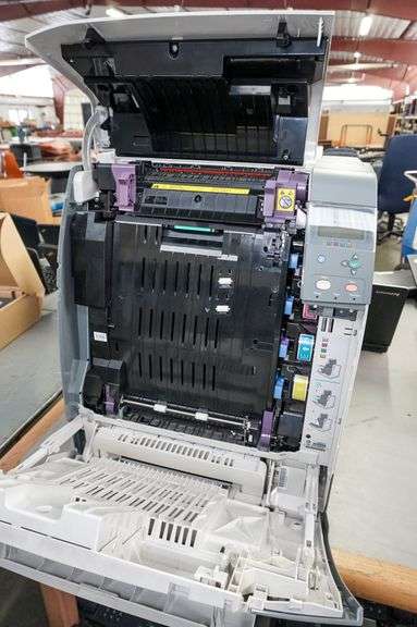 HP Color Laserjet CP4005N Printer - Roller Auctions