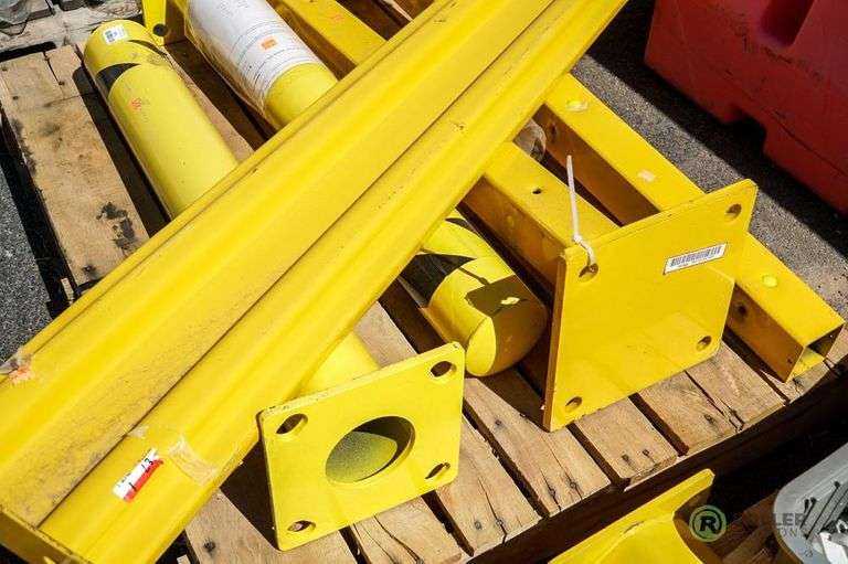 Steel Safety Posts and Steel Guard Rail - Roller Auctions
