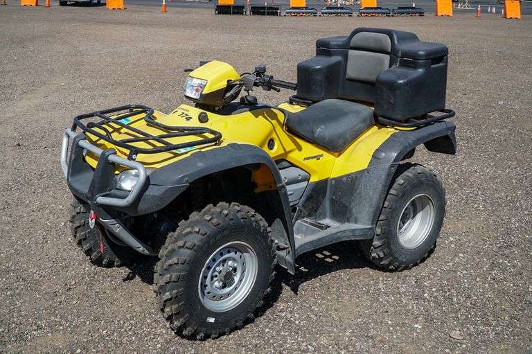 2005 Honda TRX500FM Foreman S ATV, 4x4, 475cc Gas Engine, Winch, Hour ...