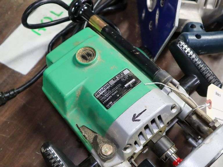 Hitachi M12V and Ryobi R160 Routers - Roller Auctions