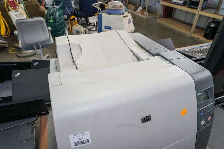 HP Color Laserjet CP4005N Printer - Roller Auctions