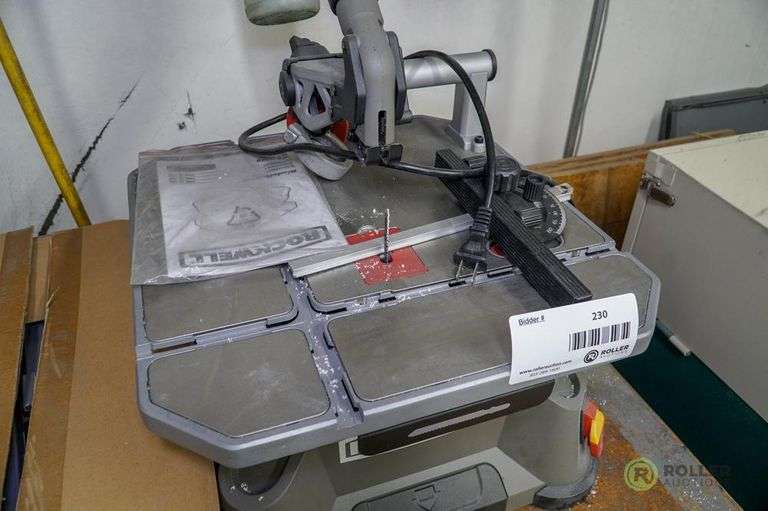 Rockwell RK7320 Blade Runner Scroll Saw With Circle Cutter and Picture ...