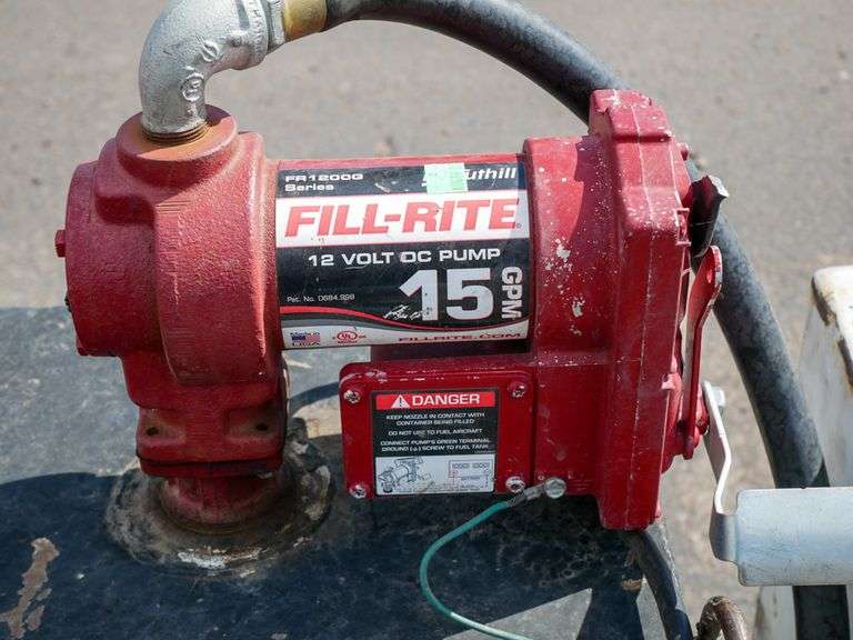 (2) Transfer Tanks with Fill-Rite Pumps - Roller Auctions