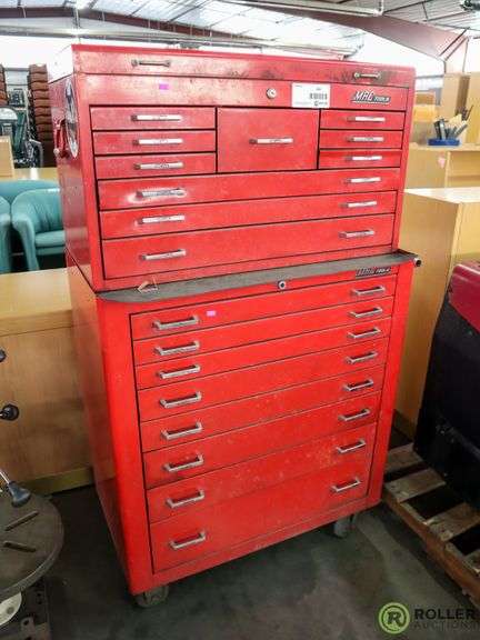 Mac Tools 18-Drawer Tool Chest on Casters - Roller Auctions