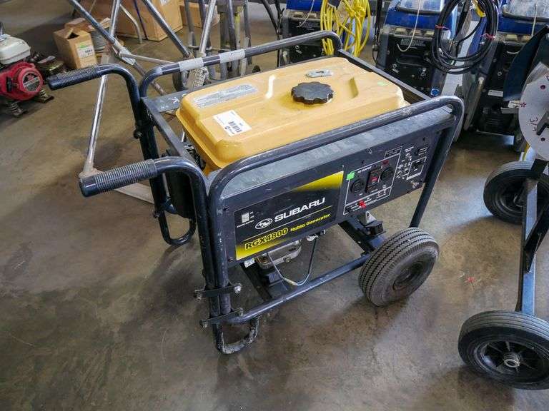 Subaru RGX4800 Robin Generator - Roller Auctions