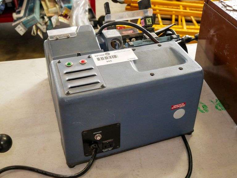 Hy-Ko 100 Promatic Key Machine, with Keys and Stand - Roller Auctions