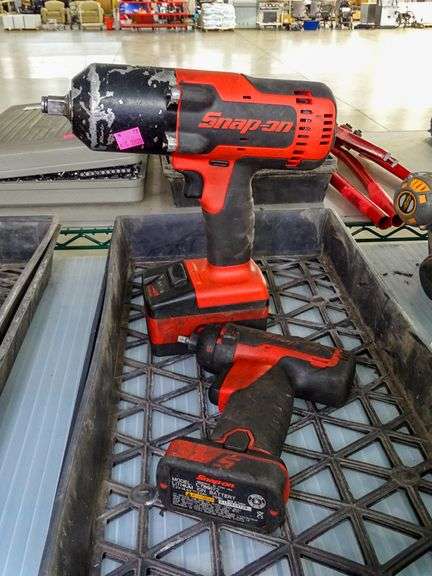 Snap-On CT8850 Impact Wrench and Snap-On CTS761 Screwdriver - Roller ...