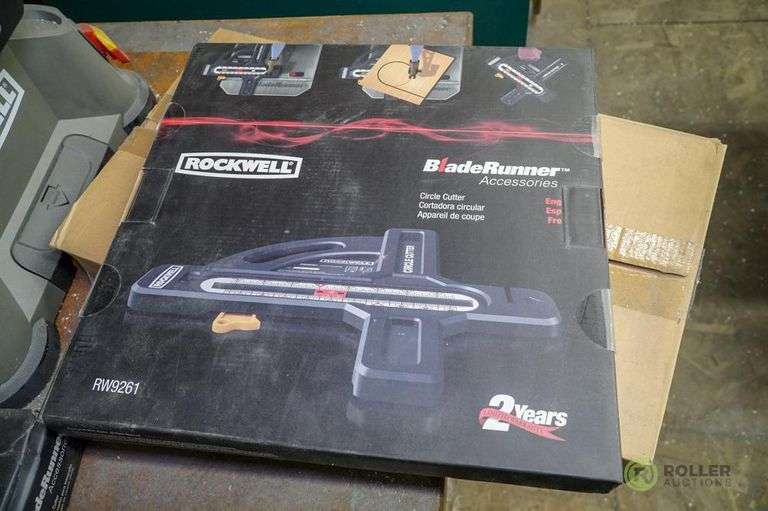 Rockwell RK7320 Blade Runner Scroll Saw With Circle Cutter and Picture ...
