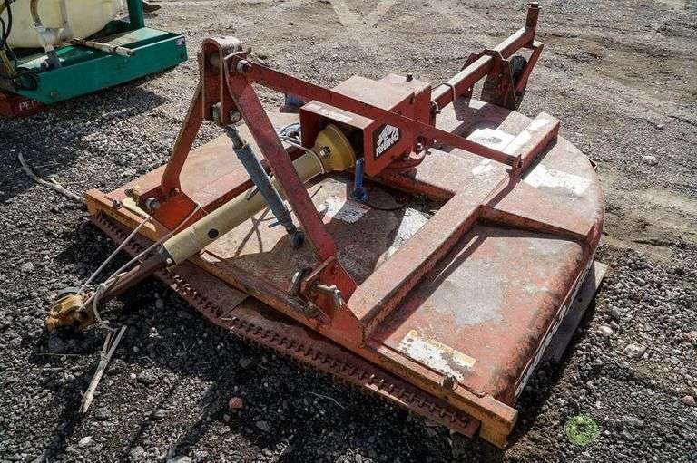 Rhino Twister TW60 3-Pt PTO-Driven 60in Deck Mower - Roller Auction