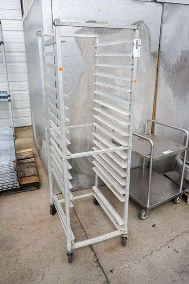 Sheet Pan Rack on Casters - Roller Auctions