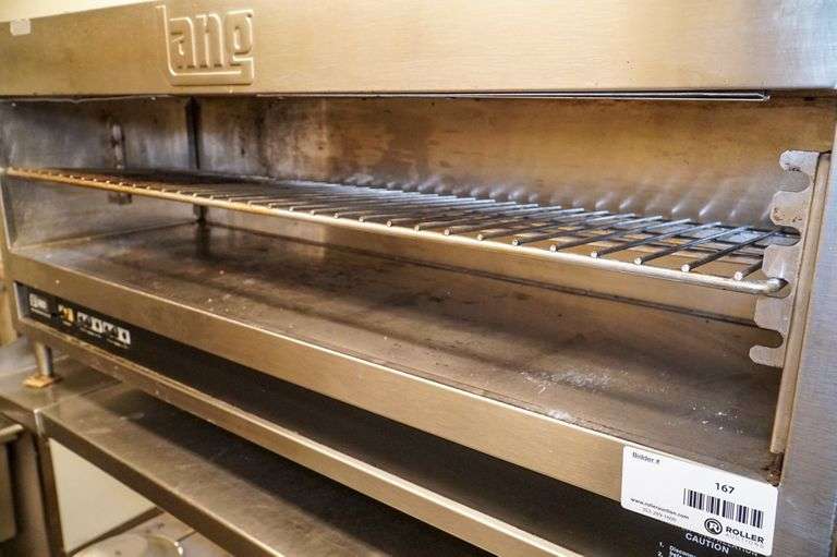 Lang MM-48 Melt Master Plus II Stainless Steel Cheese Melter - Roller ...