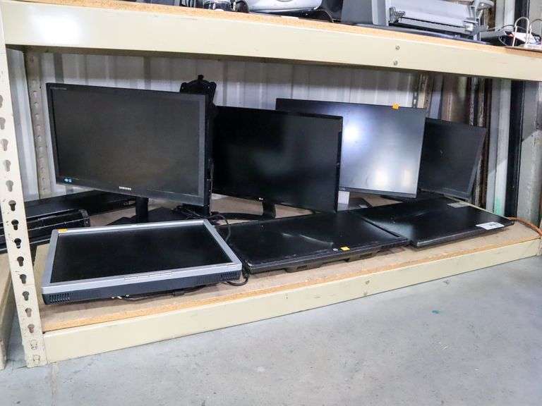 (7) Assorted Computer Monitors - Roller Auctions