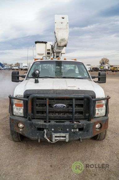 2008 FORD F550 XL SUPER DUTY 4X4 BUCKET TRUCK, Powerstroke V8 Diesel ...