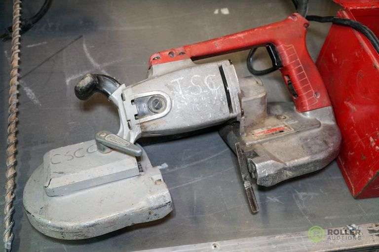 Milwaukee 6225 Portable Band Saw - Roller Auction