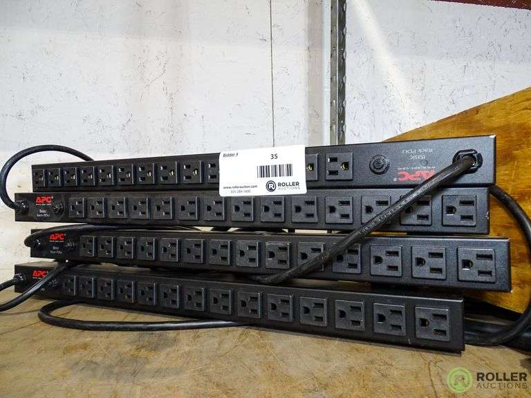 (4) APC AP9567 Basic Rack Power Distribution Unit - Roller Auctions