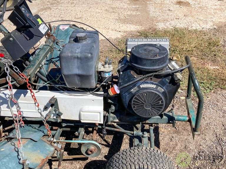 National Mower, 84 Ride On Reel Mower, Gas, 84" Cut - Roller Auctions