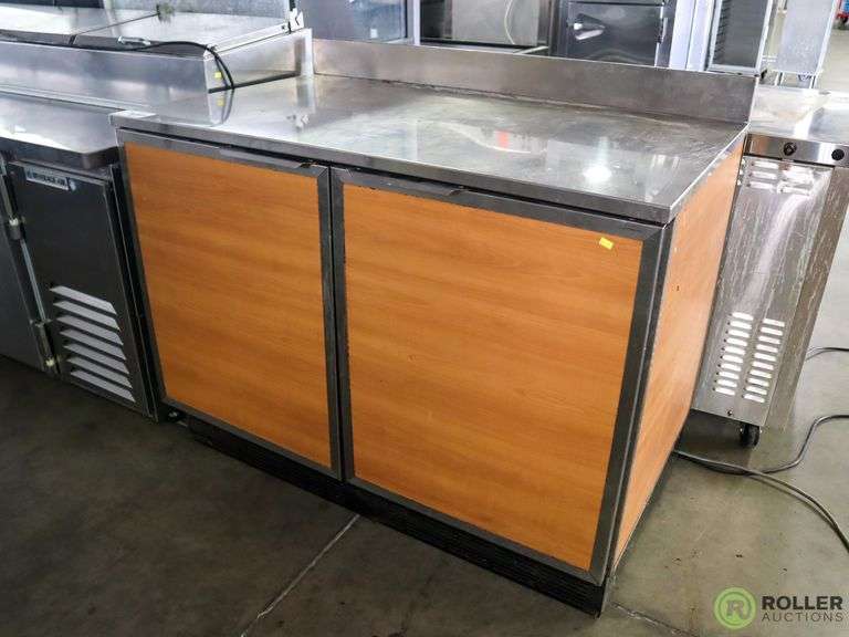 Duke RUF-48M 2-Door Refrigerated Work Top on Casters - Roller Auctions