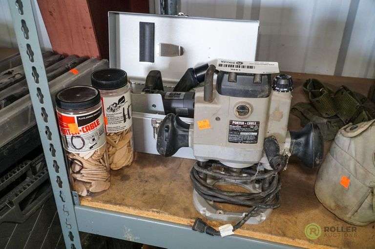 Porter Cable 7529 Plunge Router, Black & Decker Joiner, Plate Joiner ...