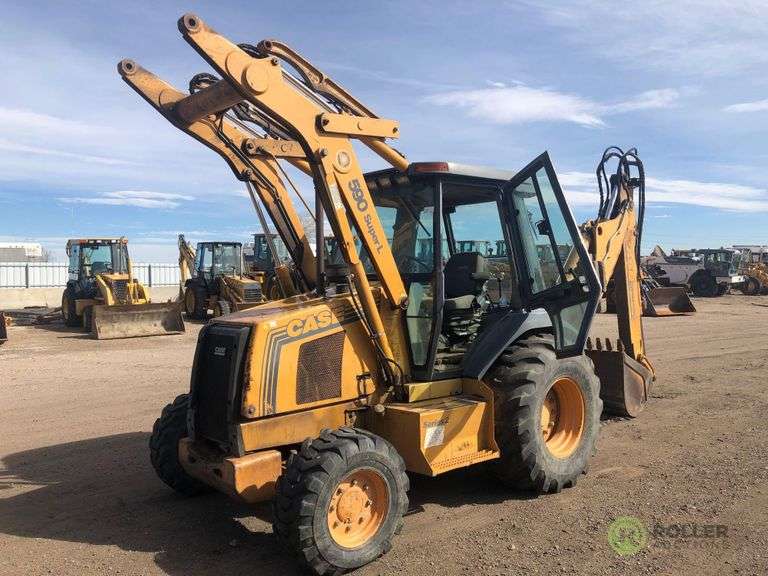 1998 CASE 590 Super L 4WD Loader/Backhoe, Series 2, Extendahoe ...