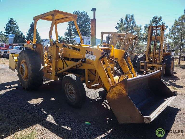 Ford 340 Tractor, Diesel, Front End Loader Assembly, 72" Bucket ...