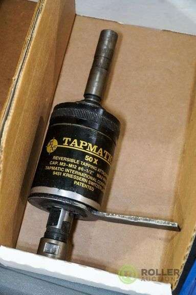 TIC Tapmatic 50X Reversible Tapping Attachment - Roller Auctions