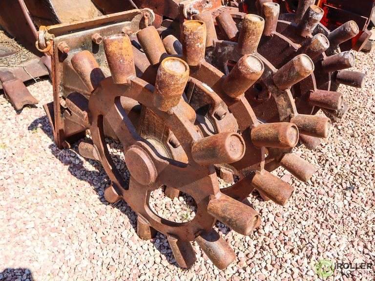 Sheepsfoot 22" Compaction Wheel To Fit Excavator - Roller Auctions