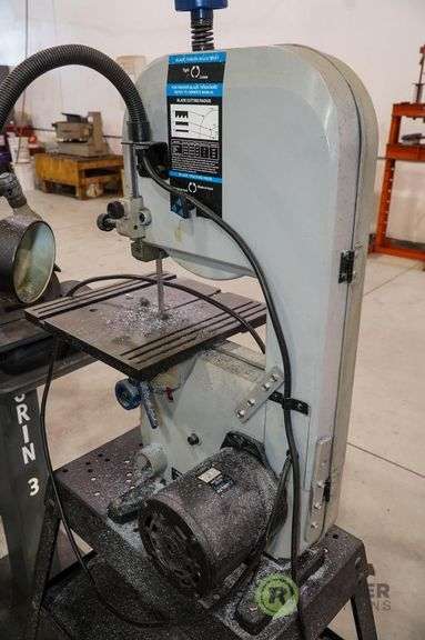 Delta BS100 Shopmaster Benchtop Vertical Bandsaw on Stand - Roller Auctions