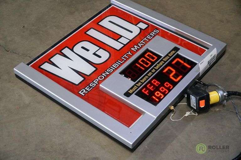 We I.d. Sign With Date