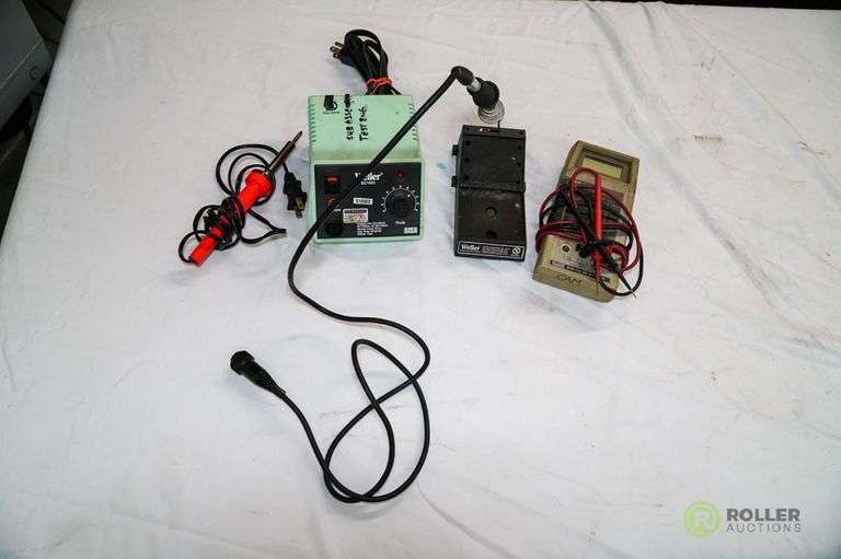 Weller EC1002 Soldering Work Station With Extra Soldering Iron, Fluke ...