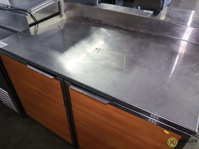 Duke RUF-48M 2-Door Refrigerated Work Top on Casters - Roller Auctions