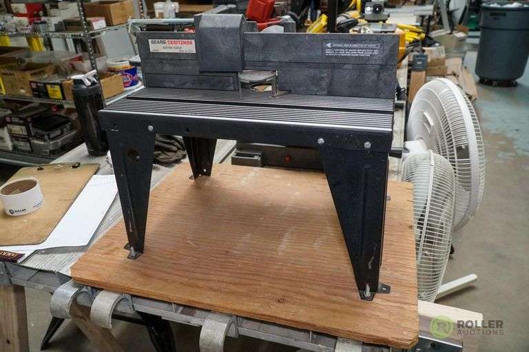 Craftsman 925479 Router Table - Roller Auction