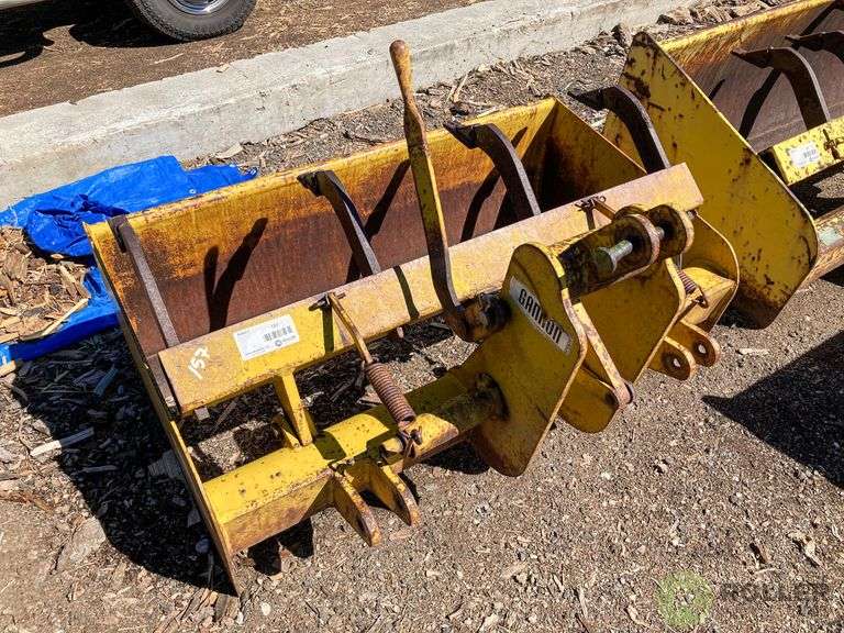 48" Box Scraper Attachment, 4-Ripper Blades, 3-Pt - Roller Auctions