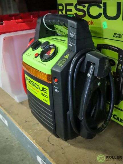 Rescue Portable Power Pack 1800 With (2) Totes - Roller Auctions