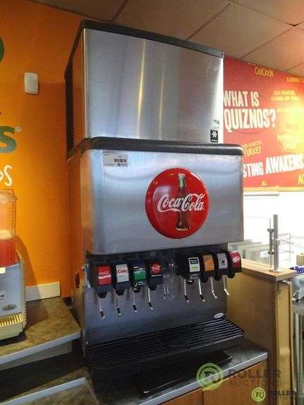 Manitowoc Model QY0454A Air Cooled Ice Machine With Cornelius ED250 8 ...